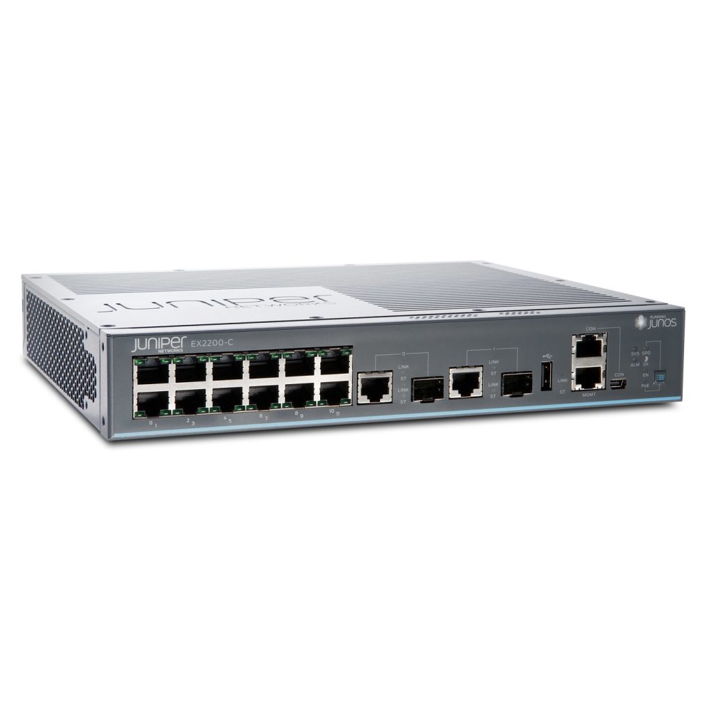 EX2200-C-12T-2G Switch Juniper 12 Ports Data 2 Combo Uplink | Digitech JSC