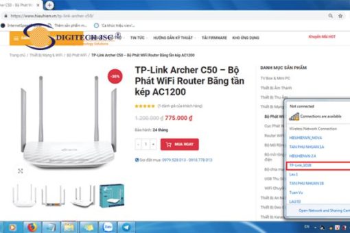 Hướng dẫn cài đặt TP-Link Archer C54 đơn giản